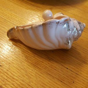 Vintage | Accents | Vintage Mcm 5s Porcelain Pink Conch Shell | Poshmark